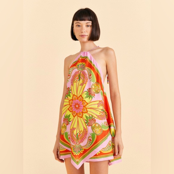 FARM Rio | Dresses | Farm Rio Beach Toucansscarf Lenzingecoveroviscose ...